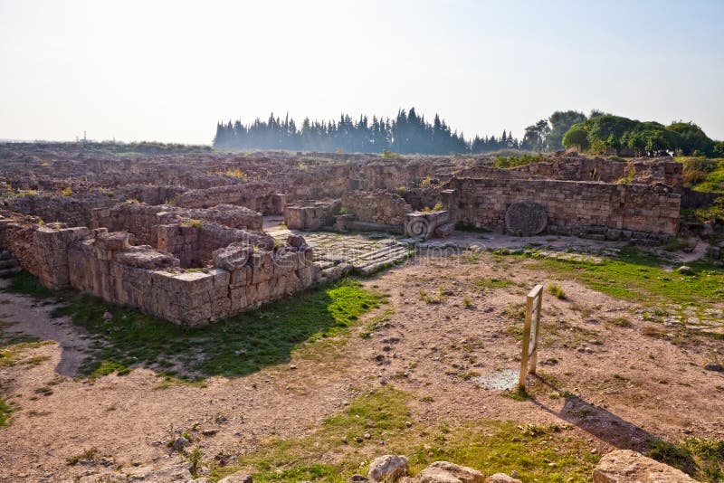 Syria - Ugarit Ancient Site Near Latakia Stock Photo - Image of ancient ...