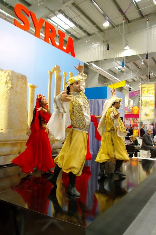 Syrian Folk Dancers at TT Warsaw Editorial Stock Photo - Image of hall ...