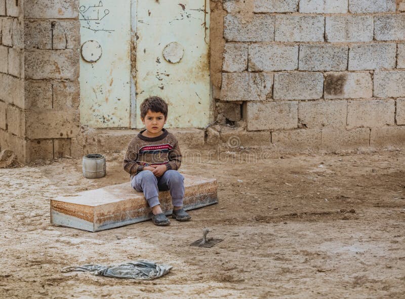 Syrian orphan editorial photo. Image of clay, baby, innocence - 64335556