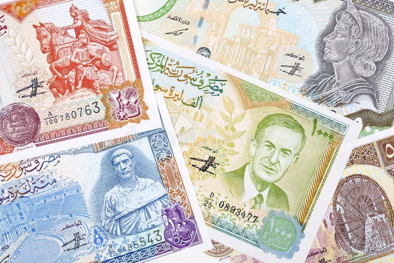 10 Syrian Pound Coin in Shape of Syria Stock Photo - Image of economy ...