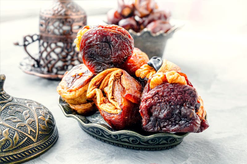 Syrian Sweets on the Table are Served with Coffee. Mixtures of Arab ...