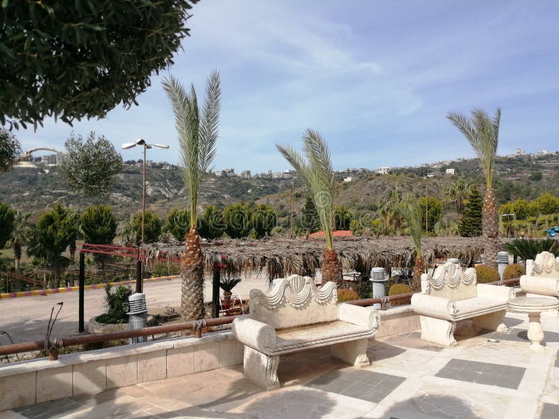 Syrian Village, Lake, Winter, Nature Stock Image - Image of shore ...