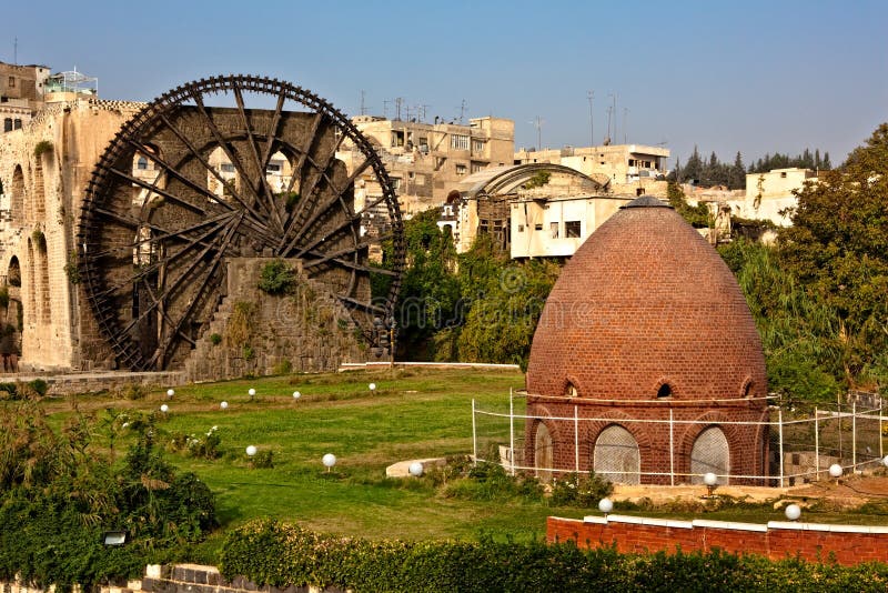 Syrien - Hama stockbild. Bild von reise, asien, standort - 13484293