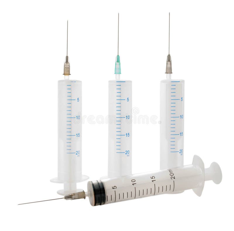 Syringe stock photo. Image of background, shot, isolated - 15717074