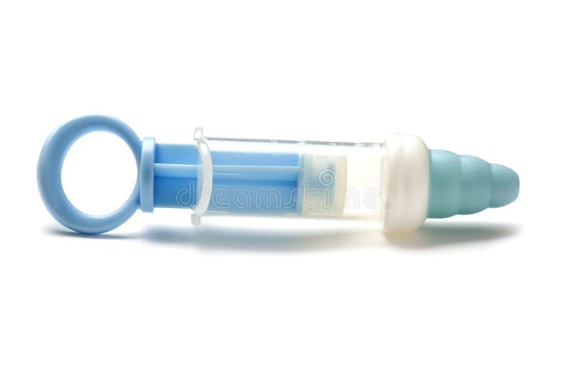 Isolated Plastic Toy Syringe Stock Image - Image of laboratory ...