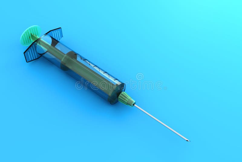Syringe stock illustration. Illustration of care, chemical - 24521917