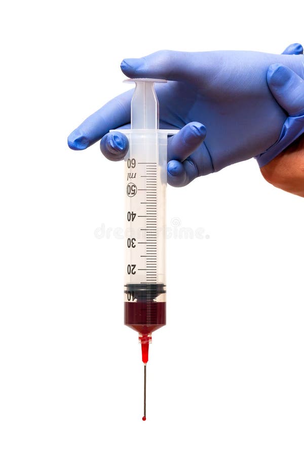 Big red syringe stock image. Image of drug, injecting - 34274423