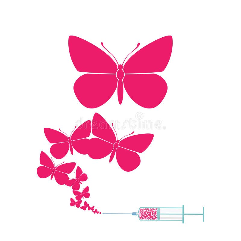 Butterfly Needle Stock Illustrations – 921 Butterfly Needle Stock ...