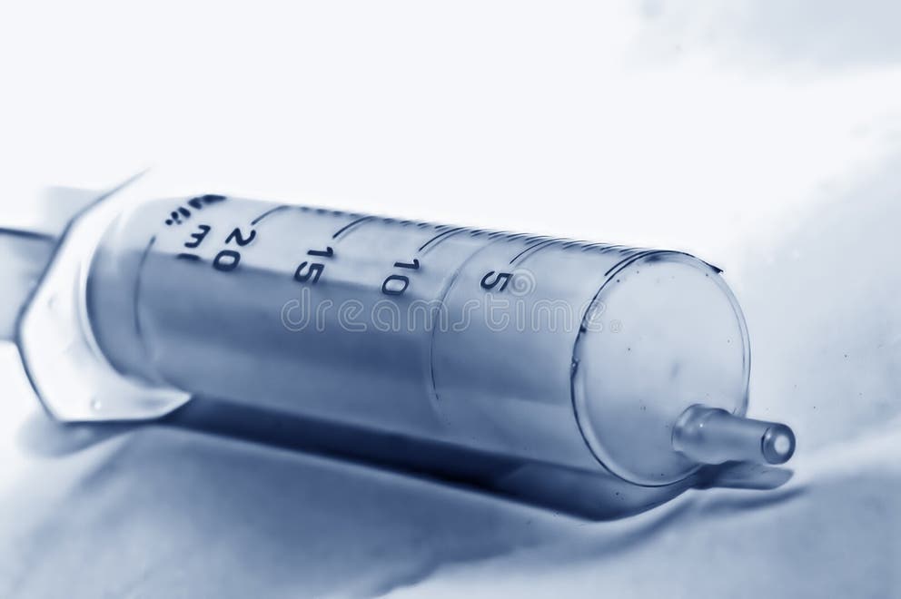 Syringe close-up stock photo. Image of anasthetic, care - 4093374