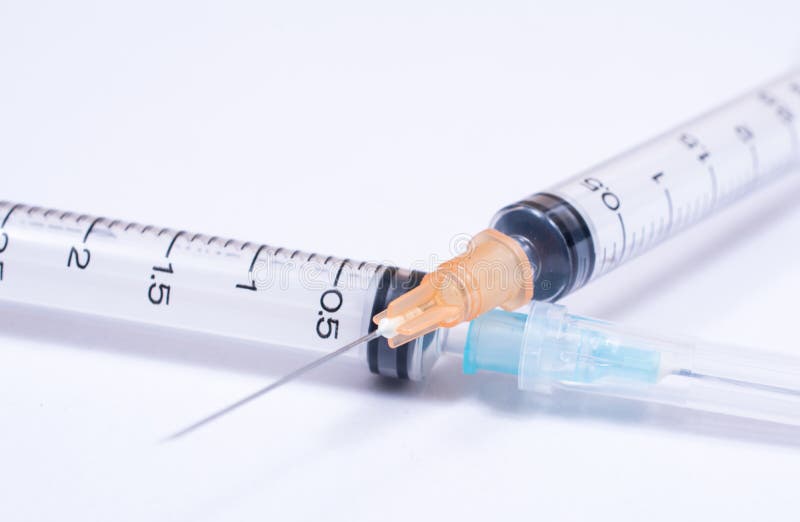 Syringe with Droplet and Medical. Stock Photo - Image of diversity ...
