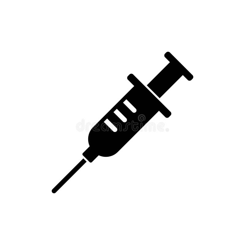 Syringe Icon Logo Vector Design Stock Vector - Illustration of ...