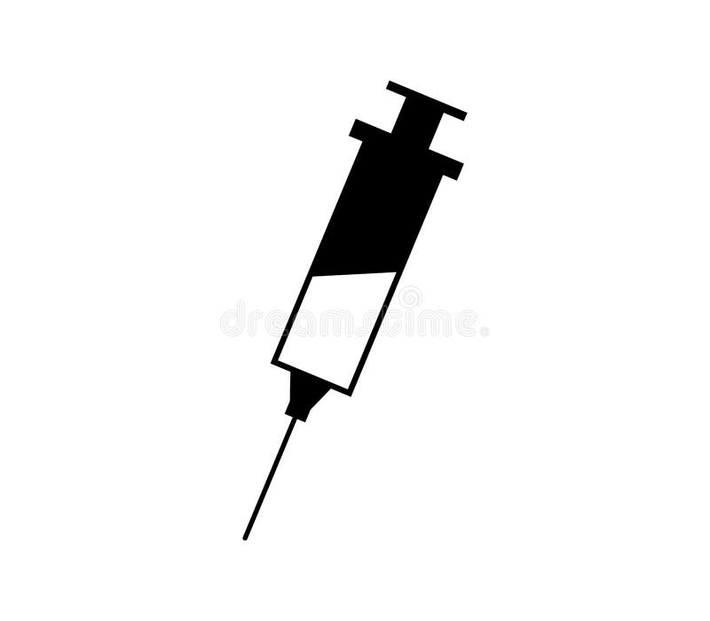 Syringe icon stock illustration. Illustration of health - 111063342