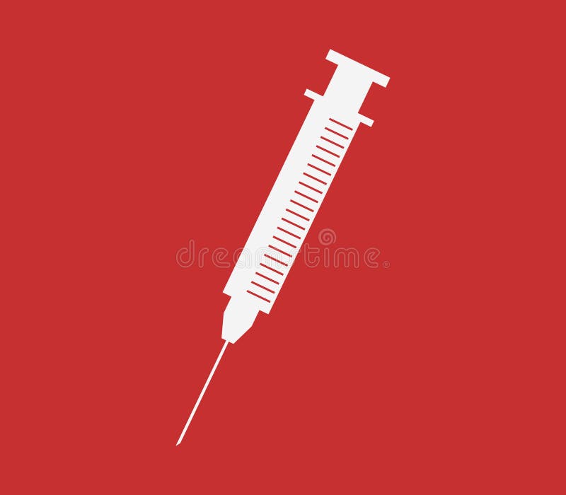 Syringe icon stock illustration. Illustration of disposable - 135051635