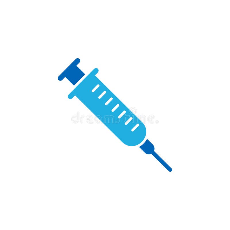 Syringe Logo Icon Design stock vector. Illustration of pharmacy - 128298412