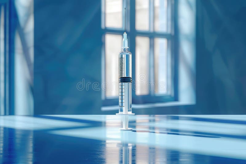 Empty Syringe Needle Stock Illustrations – 522 Empty Syringe Needle ...