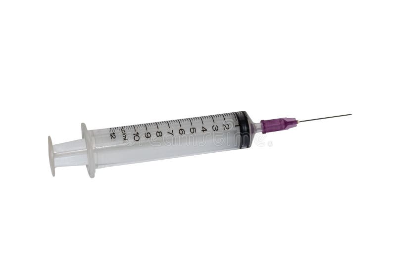 Syringe with Needle, Empty Syringe Stock Image - Image of laboratory ...