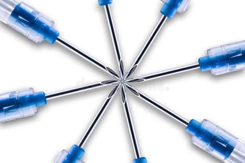 Syringe needle close-up stock photo. Image of cure, isolated - 2339800
