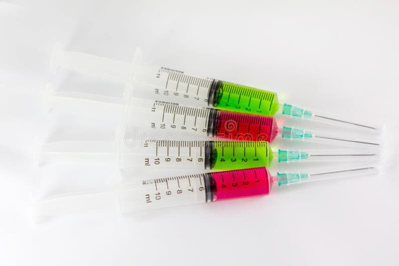 Syringe and needles stock image. Image of syringe, vaccine - 61598525