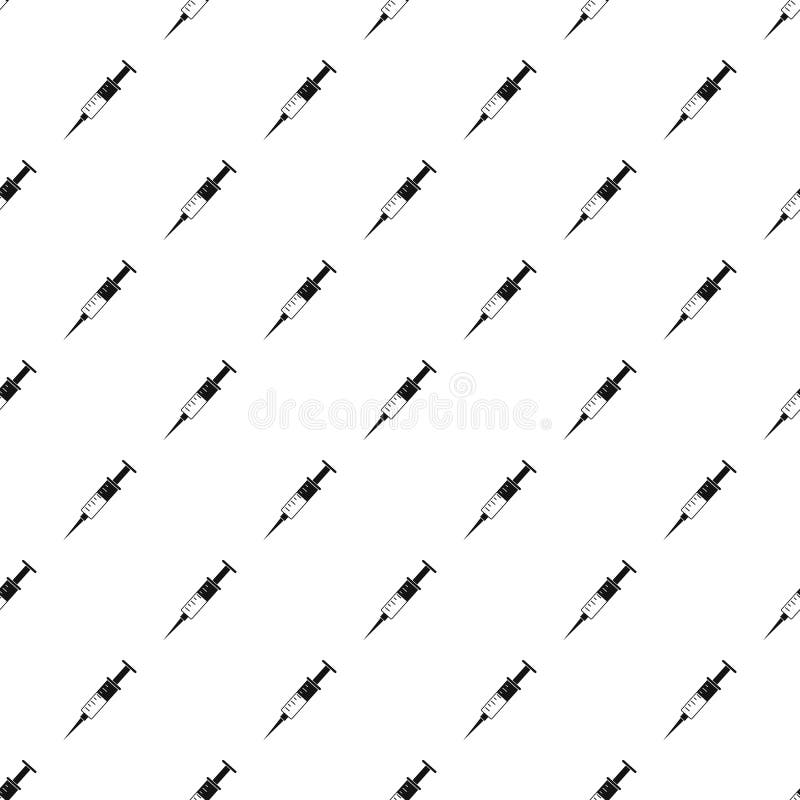 Syringe pattern vector stock vector. Illustration of medication - 90945928