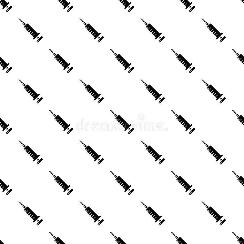 Syringe Pattern Vector Seamless Stock Vector - Illustration of ...