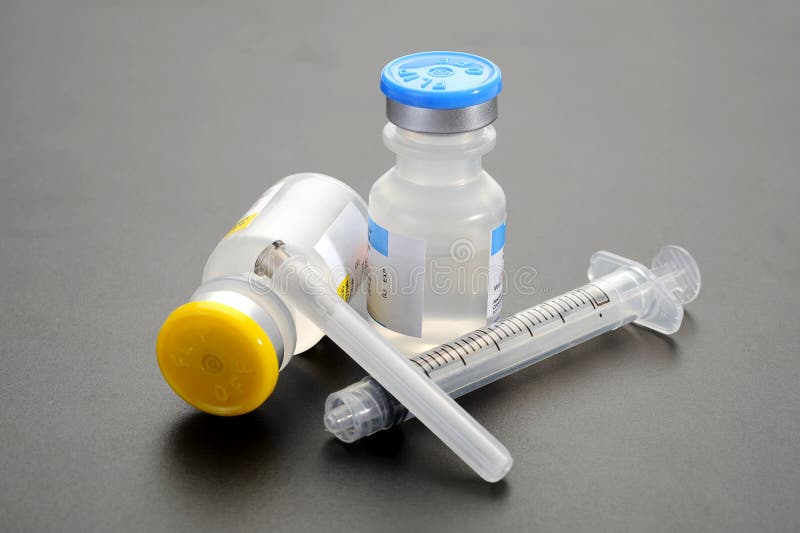 Syringe and Vial stock image. Image of detail, tool, aids - 30394935