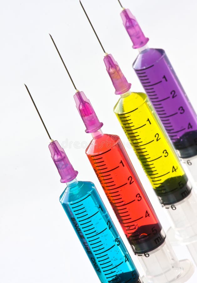 Syringes stock image. Image of cure, white, isolated - 19412163
