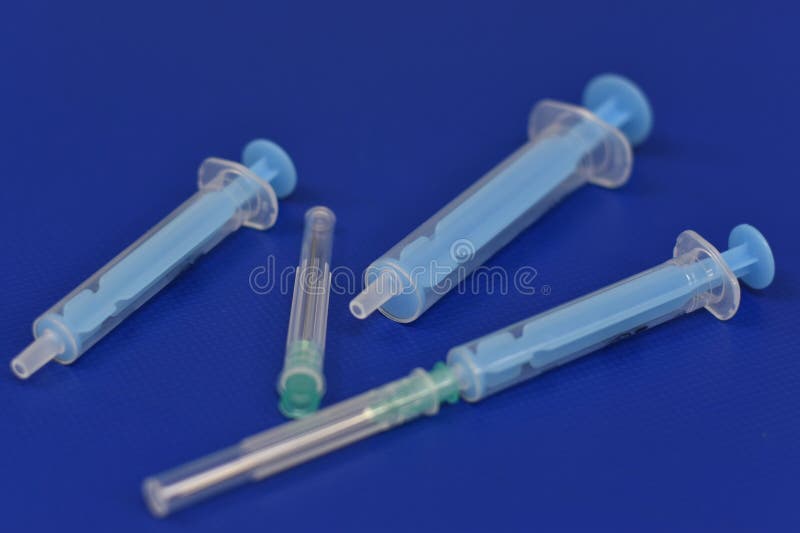 Syringes and needles stock photo. Image of needle, medical - 337719910