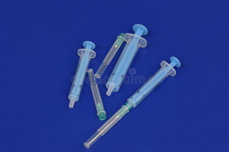 Syringes and needles stock image. Image of hand, drug - 337719931