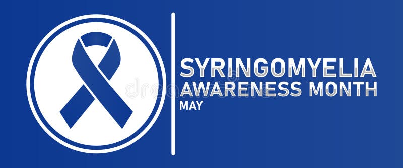 Syringomyelia Awareness Month Stock Vector - Illustration of spine ...