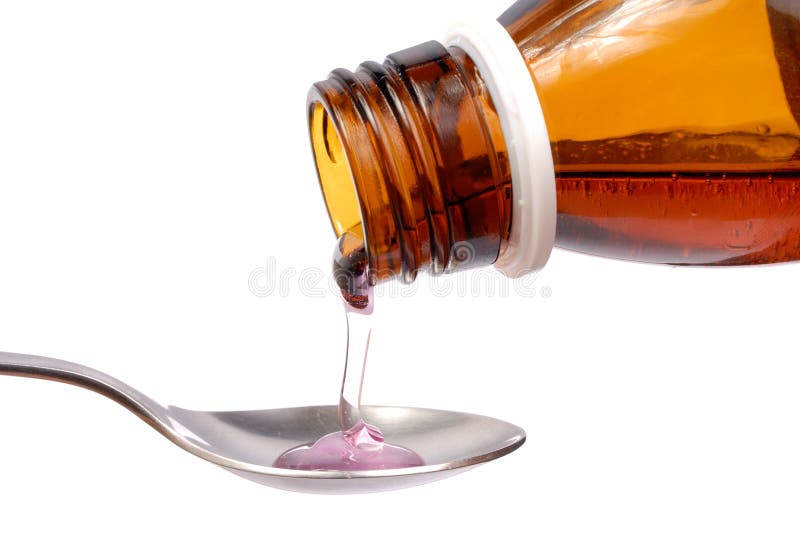 Syrup stock image. Image of teaspoon, medication, health - 5264505