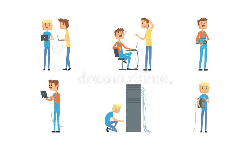 Sysadmin Characters Stock Illustrations 10 Sysadmin Characters Stock Illustrations Vectors
