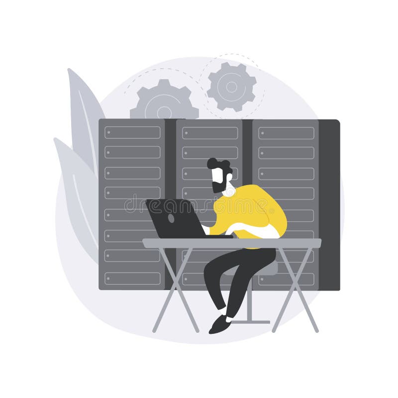 System Administration Abstract Concept Vector Illustration. Stock ...