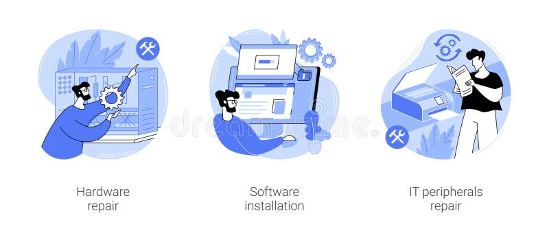 Technician Assembling Stock Illustrations – 240 Technician Assembling ...