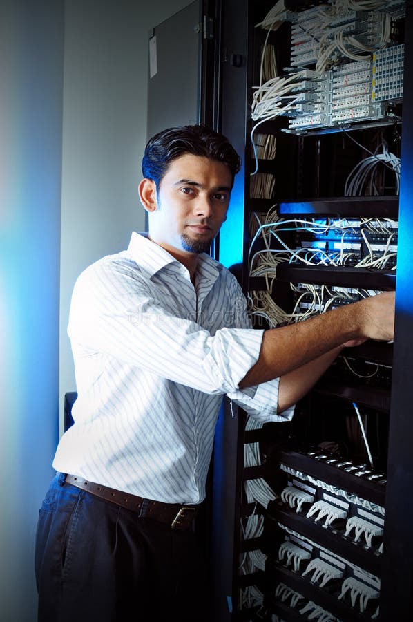 It system administrator stock image. Image of male, surf - 8032785