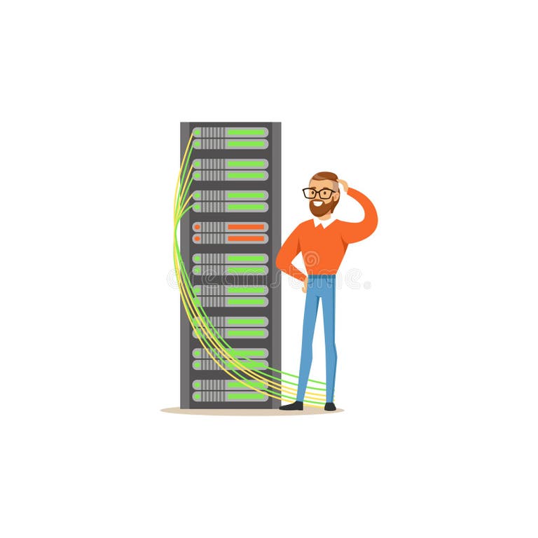 Admin Server Rack Stock Illustrations – 200 Admin Server Rack Stock ...