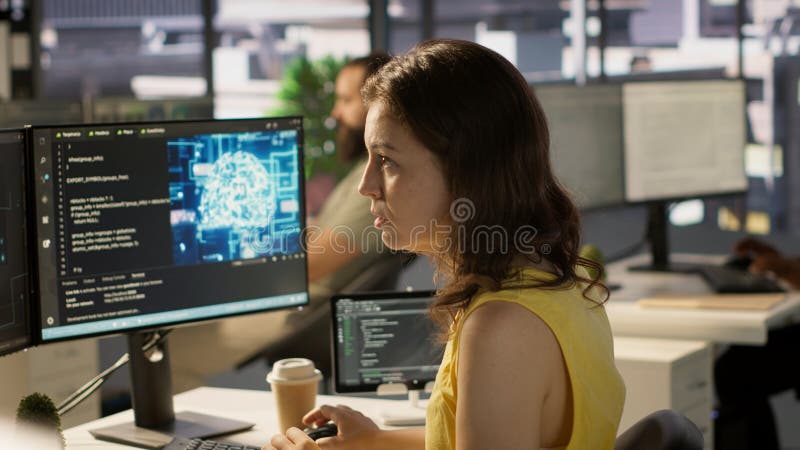 System Administrator Doing Software Debugging Pc Stock Photos - Free & Royalty-Free Stock Photos ...