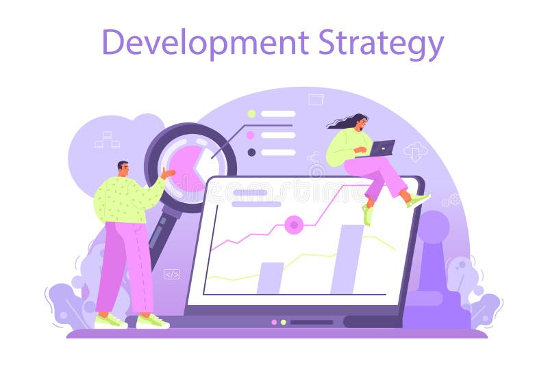 System Analyst Concept. it Technologies and Systems for Business Stock ...