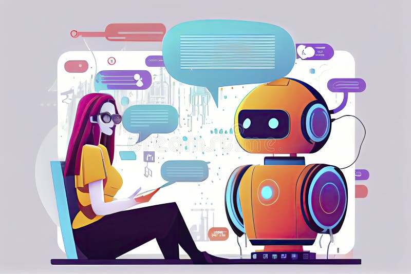 System Artificial Intelligence ChatGPT Chat Bot AI , Technology Smart Robot Ai Chat GPT ...