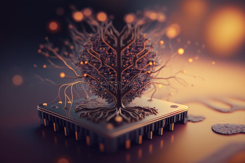 System Artificial Intelligence , Technology Smart Robot Application ...