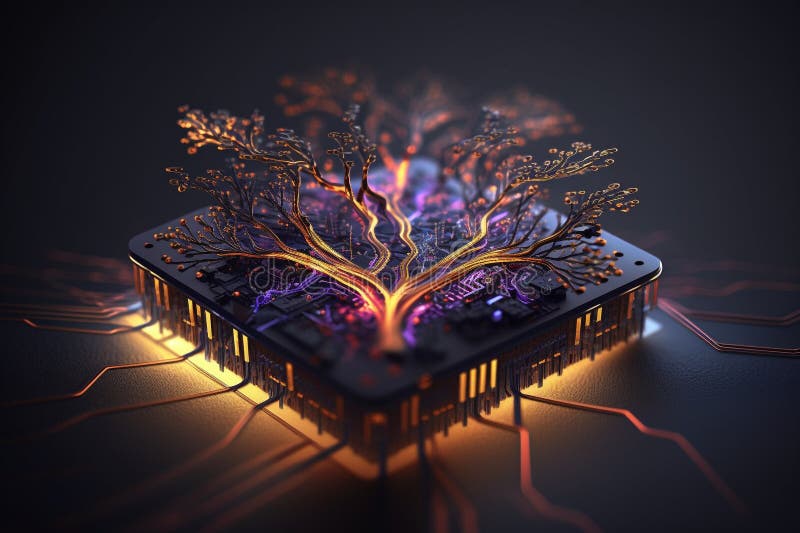 System Artificial Intelligence , Technology Smart Robot Application ...