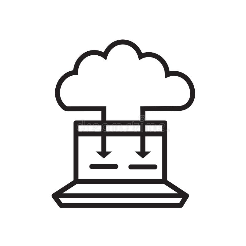 Cloud Backup Icon, Folder Sync Vector Stock Vector - Illustration of ... Cloud Backup Icon, Folder Sync Vector Stock Vector - Illustration of ...