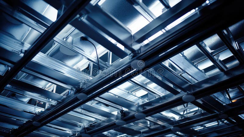 System cable tray stock illustration. Illustration of efficient - 317361721