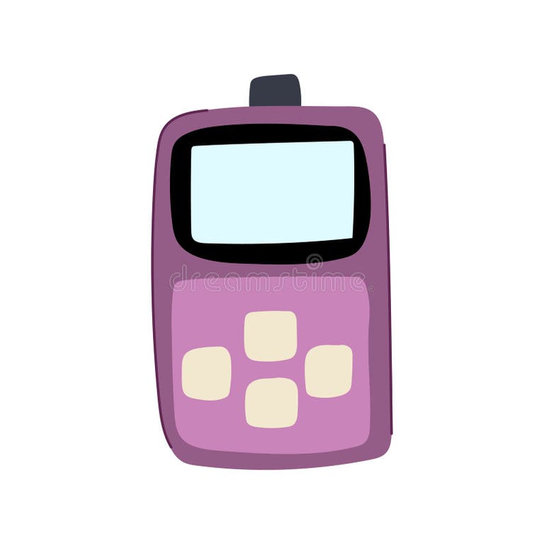 System Car Diagnostic Scanner Cartoon Vector Illustration Stock ...