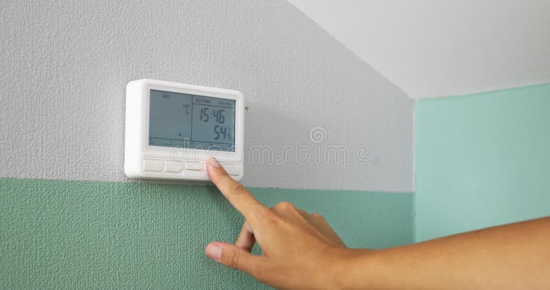 System Climate Control, Smart House. Home Control Stock Footage - Video ...