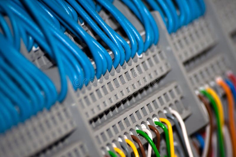 A System of Connected Wires Stock Image - Image of curl, business: 10825513