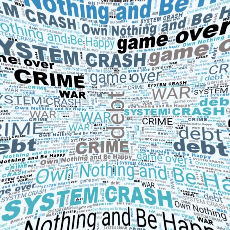 System Crash New World Order Stock Illustration - Illustration of crash, system: 313833483