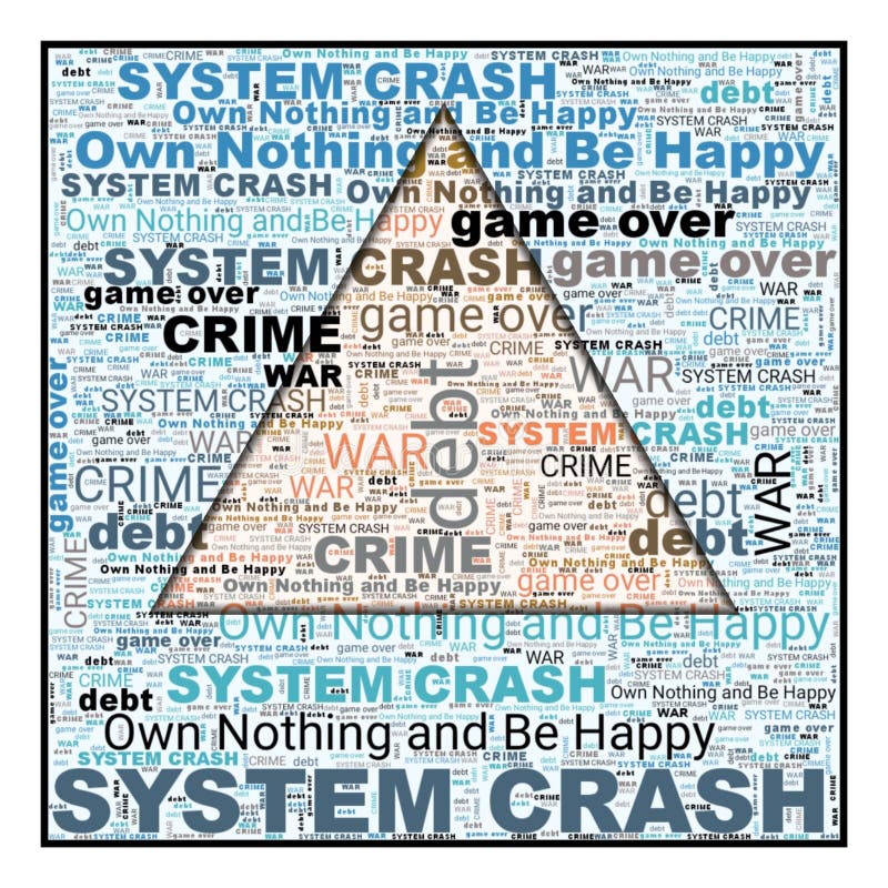 System Crash New World Order Stock Image - Image of crash, world: 313833521