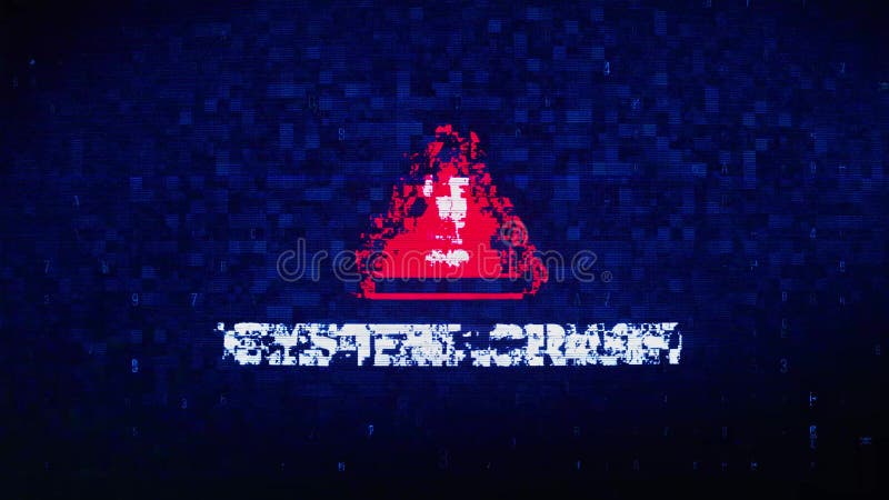 Disconnected Text Digital Noise Twitch Glitch Distortion Effect Error ...