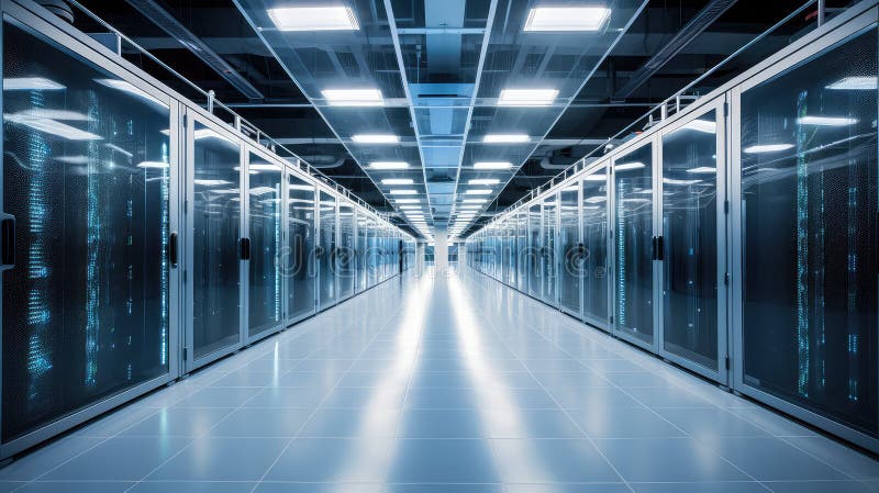 System Data Center Air Conditioning Stock Illustration - Illustration ...