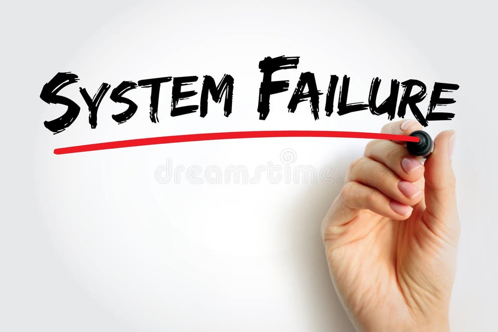 System Failure - Problem with Hardware or with Operating System ...